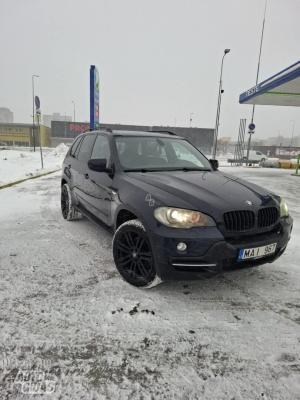 Blue BMW X5 2007 in Kaunas, with an engine capacity of 3.00 L and mileage of 340 thousand km for 8200 €, photo 2 on AUTOMOTO.COM.LV