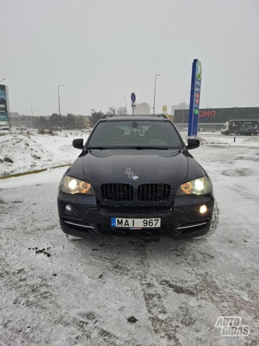 Blue BMW X5 2007 in Kaunas, with an engine capacity of 3.00 L and mileage of 340 thousand km for 8200 €, photo 3 on AUTOMOTO.COM.LV