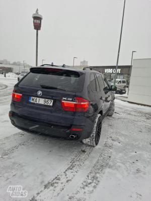 Blue BMW X5 2007 in Kaunas, with an engine capacity of 3.00 L and mileage of 340 thousand km for 8200 €, photo 4 on AUTOMOTO.COM.LV