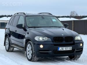 Blue BMW X5 2007 in Riga, with an engine capacity of 3.00 L and mileage of 350 thousand km for 6990 €, photo  on AUTOMOTO.COM.LV