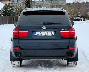 Blue BMW X5 2007 in Riga, with an engine capacity of 3.00 L and mileage of 350 thousand km for 6990 €, photo 21 on AUTOMOTO.COM.LV