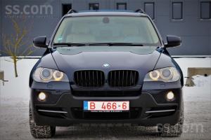 Blue BMW X5 2007 in Riga, with an engine capacity of 3.00 L and mileage of 280 thousand km for 9700 €, photo  on AUTOMOTO.COM.LV
