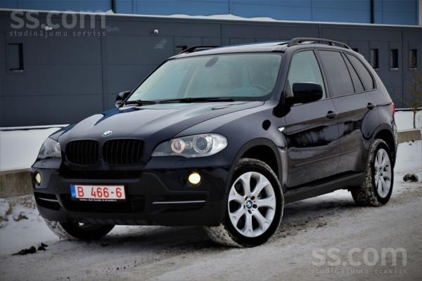 Zils BMW X5 2007 Rīga, ar dzinēja tilpumu 3.00 L un nobraukumu 280 tūkst. km par 9700 €, foto 2 vietnē AUTOMOTO.COM.LV