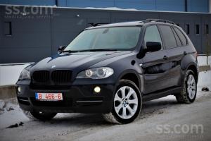 Blue BMW X5 2007 in Riga, with an engine capacity of 3.00 L and mileage of 280 thousand km for 9700 €, photo 2 on AUTOMOTO.COM.LV