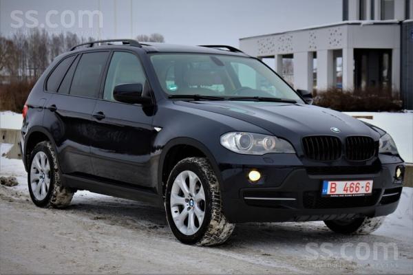 Zils BMW X5 2007 Rīga, ar dzinēja tilpumu 3.00 L un nobraukumu 280 tūkst. km par 9700 €, foto 5 vietnē AUTOMOTO.COM.LV