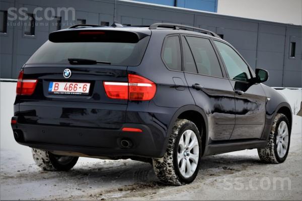 Zils BMW X5 2007 Rīga, ar dzinēja tilpumu 3.00 L un nobraukumu 280 tūkst. km par 9700 €, foto 7 vietnē AUTOMOTO.COM.LV
