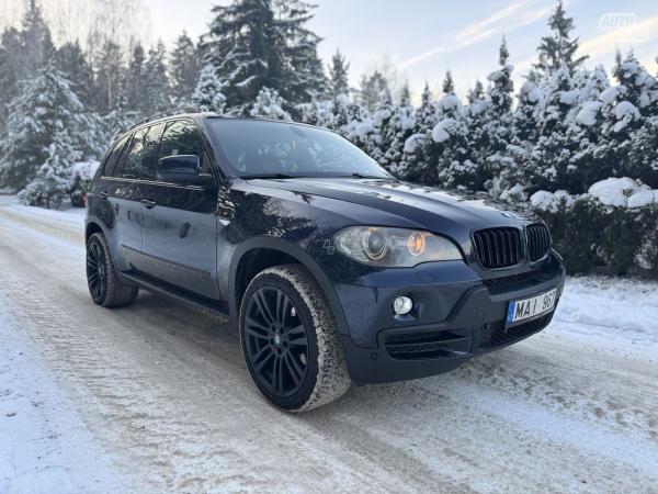 Blue BMW X5 2007 in Vilnius, with an engine capacity of 3.00 L and mileage of 340 thousand km for 7850 €, photo 2 on AUTOMOTO.COM.LV