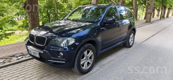 Zils BMW X5 2007 Bauska, ar dzinēja tilpumu 3.00 L un nobraukumu 291 tūkst. km par 7000 €, foto 1 vietnē AUTOMOTO.COM.LV
