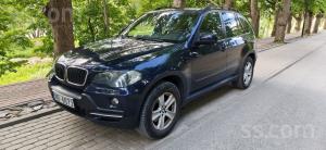 Blue BMW X5 2007 in Bauska, with an engine capacity of 3.00 L and mileage of 291 thousand km for 7000 €, photo  on AUTOMOTO.COM.LV