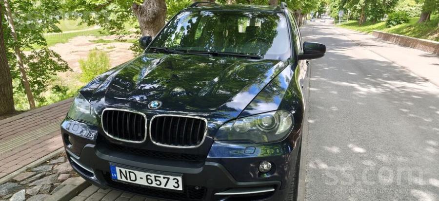 Zils BMW X5 2007 Bauska, ar dzinēja tilpumu 3.00 L un nobraukumu 291 tūkst. km par 7000 €, foto 14 vietnē AUTOMOTO.COM.LV