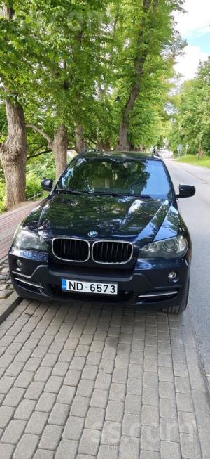 Zils BMW X5 2007 Bauska, ar dzinēja tilpumu 3.00 L un nobraukumu 291 tūkst. km par 7000 €, foto 23 vietnē AUTOMOTO.COM.LV