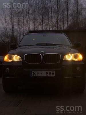 Синий БМВ Х5 2007 в Кулдига, объемом двигателя 3.00 л и пробегом 385 тыс. км за 6500 €, фото 7 на AUTOMOTO.COM.LV