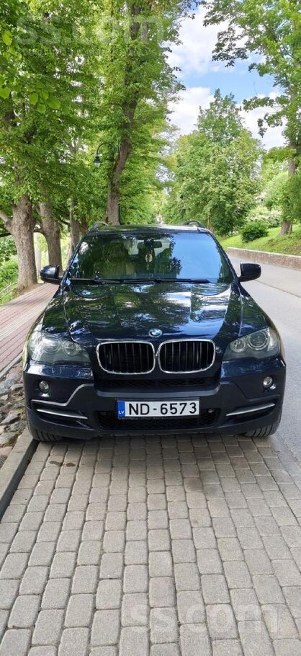 Zils BMW X5 2007 Bauska, ar dzinēja tilpumu 3.00 L un nobraukumu 292 tūkst. km par 6500 €, foto 2 vietnē AUTOMOTO.COM.LV