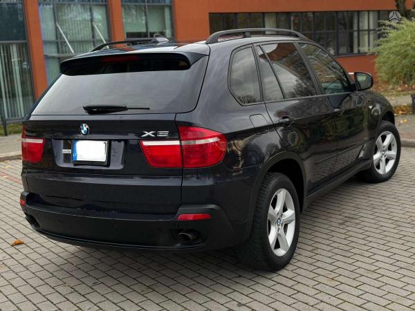 Синий БМВ Х5 2007 в Клайпеда, объемом двигателя 2.98 л и пробегом 295 тыс. км за 5700 €, фото 4 на AUTOMOTO.COM.LV