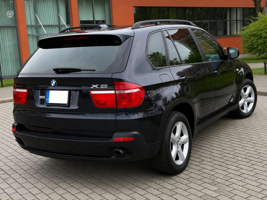 Zils BMW X5 2007 Klaipėda, ar dzinēja tilpumu 2.98 L un nobraukumu 295 tūkst. km par 5700 €, foto 5 vietnē AUTOMOTO.COM.LV