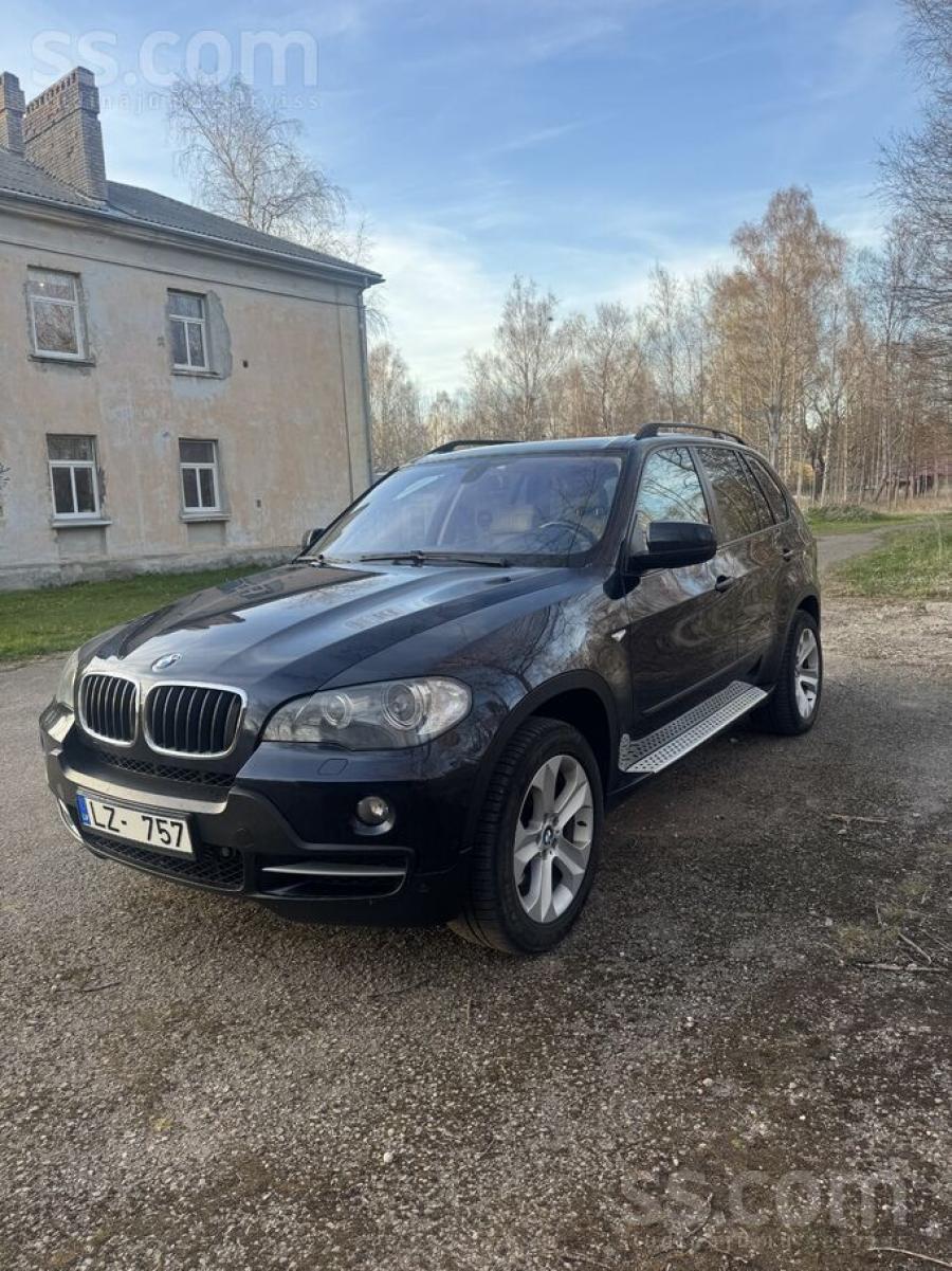 Zils BMW X5 2007 Liepāja, ar dzinēja tilpumu 3.00 L un nobraukumu 402 tūkst. km par 6500 €, foto 5 vietnē AUTOMOTO.COM.LV