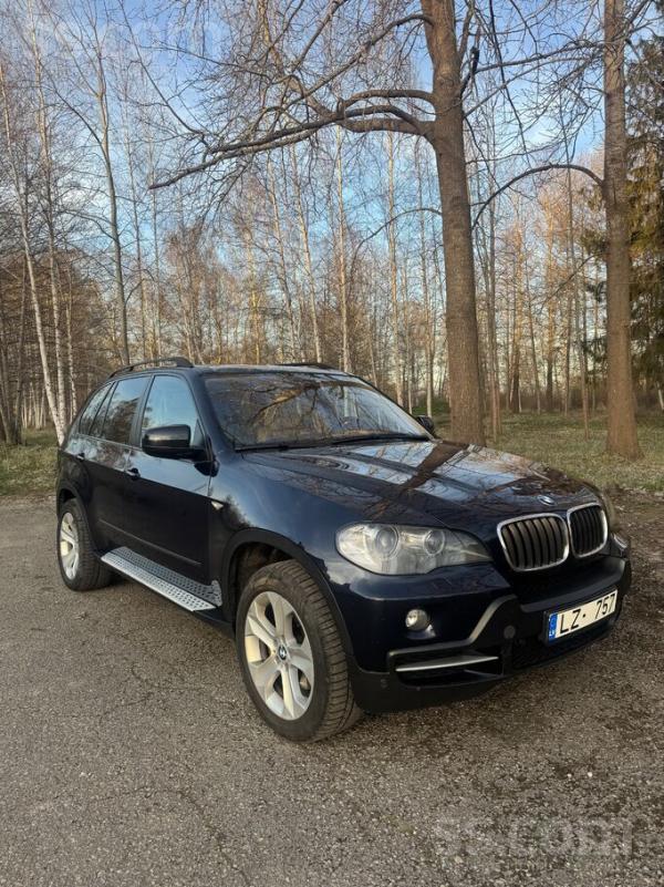 Zils BMW X5 2007 Liepāja, ar dzinēja tilpumu 3.00 L un nobraukumu 402 tūkst. km par 6500 €, foto 5 vietnē AUTOMOTO.COM.LV