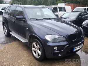 Zils BMW X5 2007 Rīga, ar dzinēja tilpumu 3.00 L un nobraukumu 297 tūkst. km par 8150 €, foto  vietnē AUTOMOTO.COM.LV