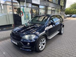 Синий БМВ Х5 2007 в Каунас, объемом двигателя 2.99 л и пробегом 520 тыс. км за 5500 €, фото  на AUTOMOTO.COM.LV