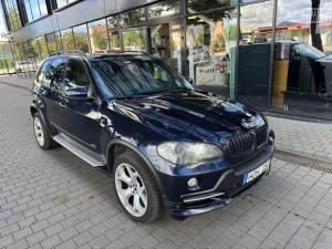 Blue BMW X5 2007 in Kaunas, with an engine capacity of 3.00 L and mileage of 520 thousand km for 5500 €, photo 4 on AUTOMOTO.COM.LV