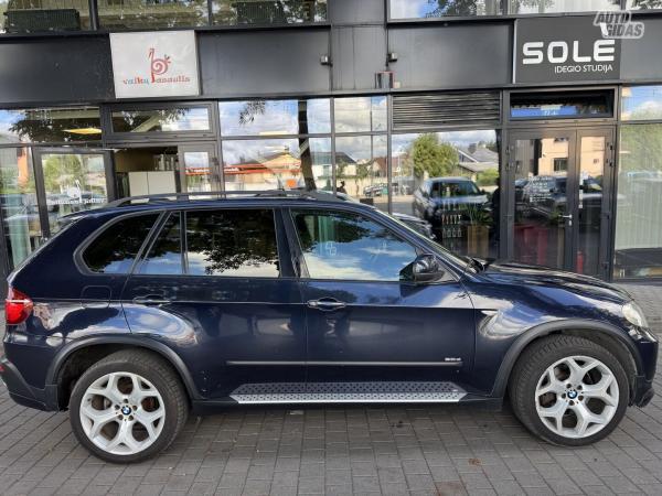 Blue BMW X5 2007 in Kaunas, with an engine capacity of 3.00 L and mileage of 520 thousand km for 5500 €, photo 6 on AUTOMOTO.COM.LV