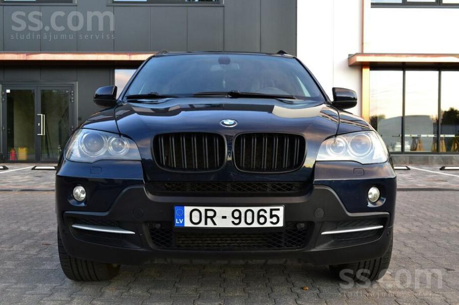 Синий БМВ Х5 2007 в Рига, объемом двигателя 3.00 л и пробегом 375 тыс. км за 7950 €, фото 3 на AUTOMOTO.COM.LV
