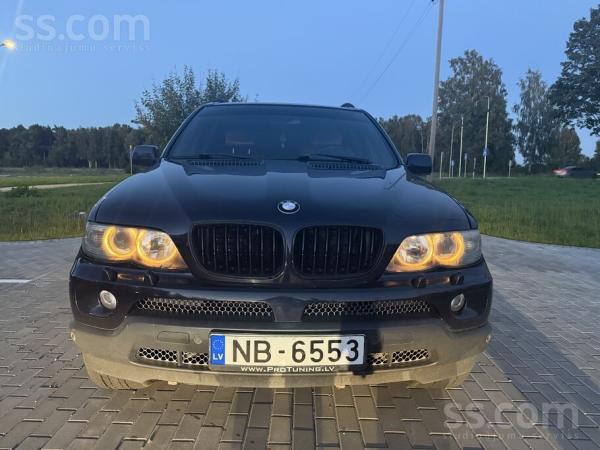 Синий БМВ Х5 2007 в Рига, объемом двигателя 3.00 л и пробегом 400 тыс. км за 4500 €, фото 1 на AUTOMOTO.COM.LV