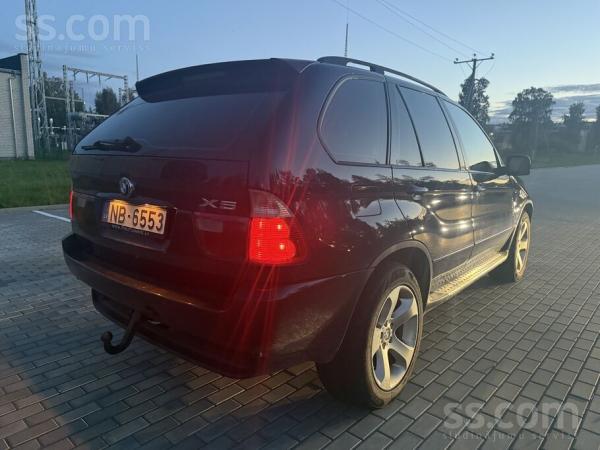 Blue BMW X5 2007 in Riga, with an engine capacity of 3.00 L and mileage of 400 thousand km for 4500 €, photo 6 on AUTOMOTO.COM.LV