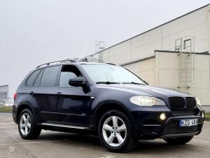 Zils BMW X5 2008 Radviliškis, ar dzinēja tilpumu 3.00 L un nobraukumu 291 tūkst. km par 6800 €, foto  vietnē AUTOMOTO.COM.LV