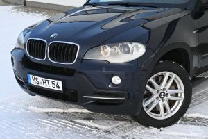 Blue BMW X5 2008 in Kretinga, with an engine capacity of 3.00 L and mileage of 264 thousand km for 9499 €, photo 4 on AUTOMOTO.COM.LV