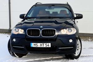 Blue BMW X5 2008 in Kretinga, with an engine capacity of 2.99 L and mileage of 264 thousand km for 9499 €, photo 2 on AUTOMOTO.COM.LV
