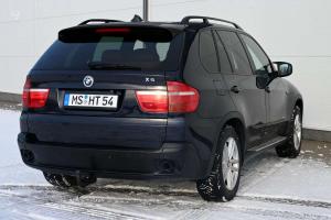 Blue BMW X5 2008 in Kretinga, with an engine capacity of 2.99 L and mileage of 264 thousand km for 9499 €, photo 7 on AUTOMOTO.COM.LV