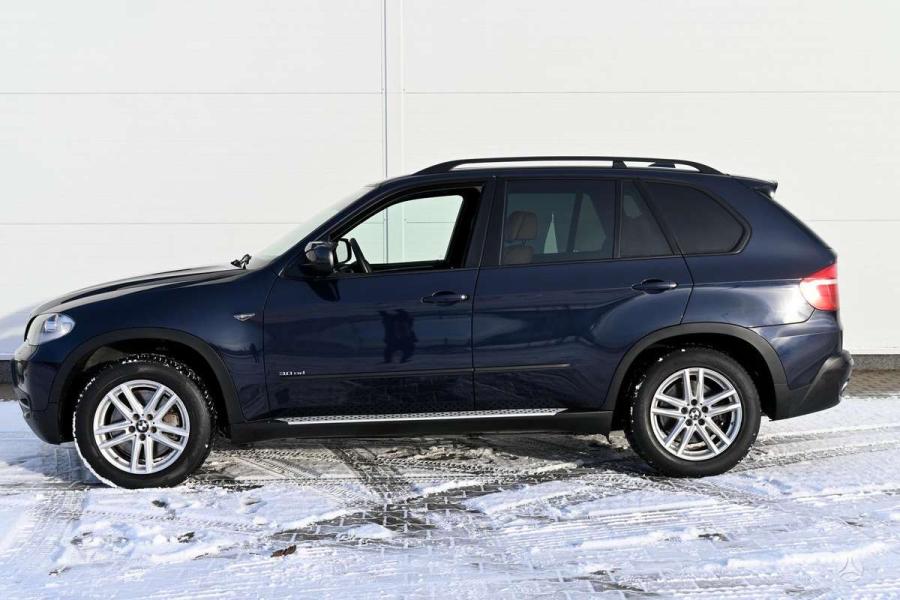 Blue BMW X5 2008 in Kretinga, with an engine capacity of 2.99 L and mileage of 264 thousand km for 9499 €, photo 12 on AUTOMOTO.COM.LV