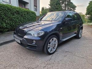 Blue BMW X5 2008 in Vilnius, with an engine capacity of 2.99 L and mileage of 306 thousand km for 8250 €, photo  on AUTOMOTO.COM.LV