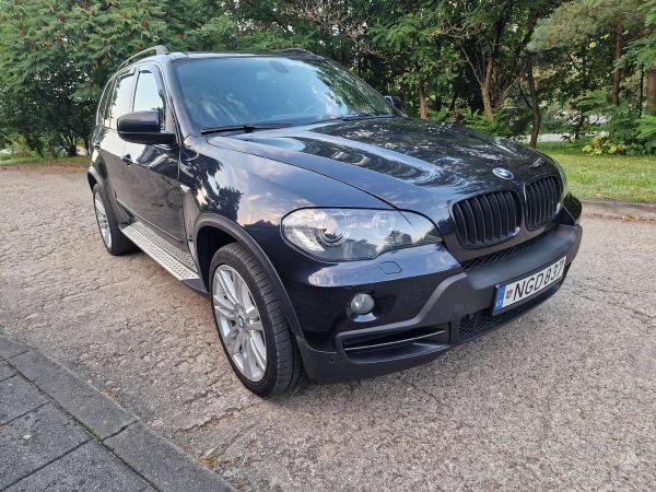 Blue BMW X5 2008 in Vilnius, with an engine capacity of 2.99 L and mileage of 306 thousand km for 8250 €, photo 3 on AUTOMOTO.COM.LV
