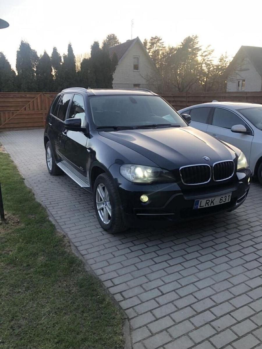 Zils BMW X5 2008 Klaipėda, ar dzinēja tilpumu 3.00 L un nobraukumu 330 tūkst. km par 6000 €, foto 3 vietnē AUTOMOTO.COM.LV