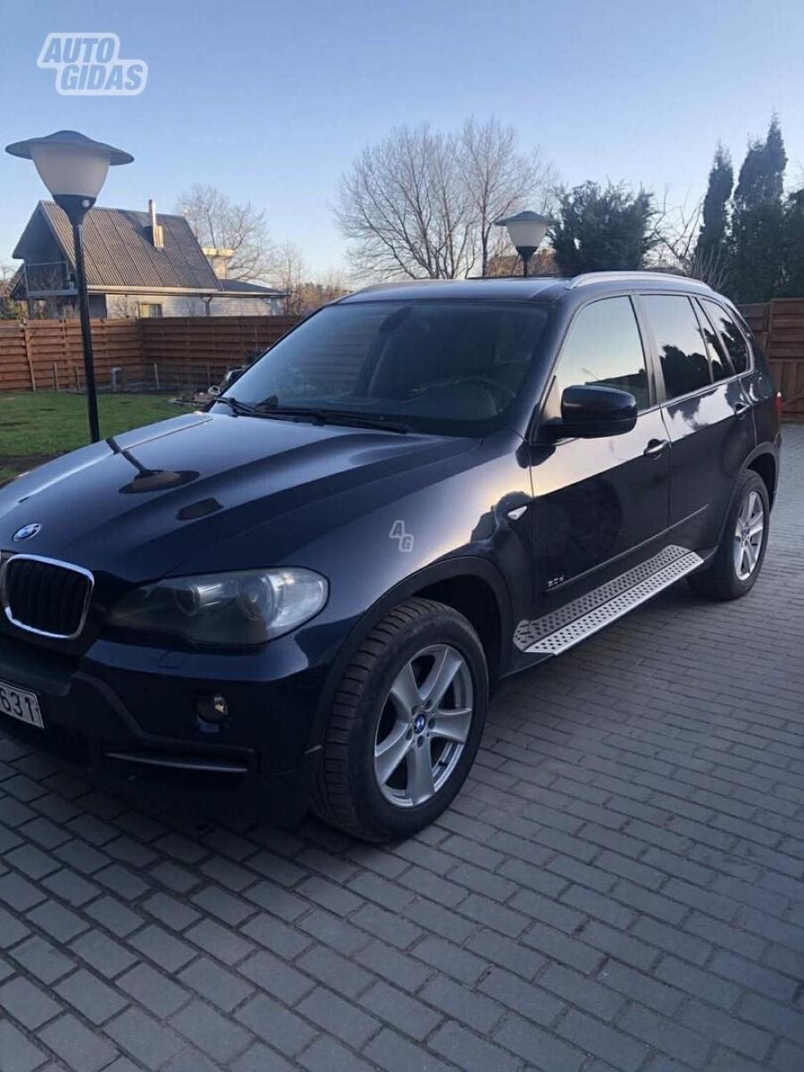 Zils BMW X5 2008 Klaipėda, ar dzinēja tilpumu 3.00 L un nobraukumu 330 tūkst. km par 6000 €, foto 4 vietnē AUTOMOTO.COM.LV