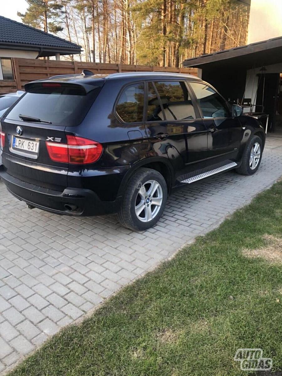 Zils BMW X5 2008 Klaipėda, ar dzinēja tilpumu 3.00 L un nobraukumu 330 tūkst. km par 6000 €, foto 7 vietnē AUTOMOTO.COM.LV