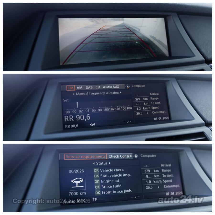 Синий БМВ Х5 2008 в Таллин, объемом двигателя 3.00 л и пробегом 250 тыс. км за 10990 €, фото 26 на AUTOMOTO.COM.LV