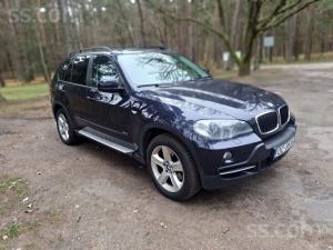 Синий БМВ Х5 2008 в Рига, объемом двигателя 3.00 л и пробегом 323 тыс. км за 8200 €, фото  на AUTOMOTO.COM.LV