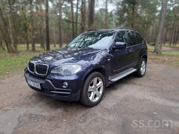 Синий БМВ Х5 2008 в Рига, объемом двигателя 3.00 л и пробегом 323 тыс. км за 8200 €, фото 2 на AUTOMOTO.COM.LV
