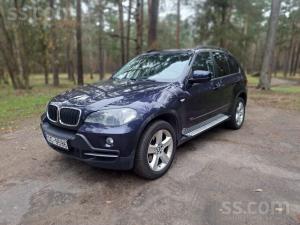 Синий БМВ Х5 2008 в Рига, объемом двигателя 3.00 л и пробегом 323 тыс. км за 8200 €, фото 3 на AUTOMOTO.COM.LV