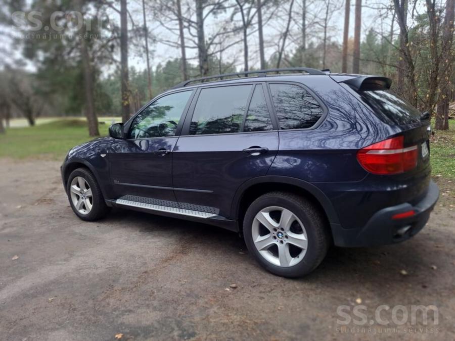 Синий БМВ Х5 2008 в Рига, объемом двигателя 3.00 л и пробегом 323 тыс. км за 8200 €, фото 5 на AUTOMOTO.COM.LV