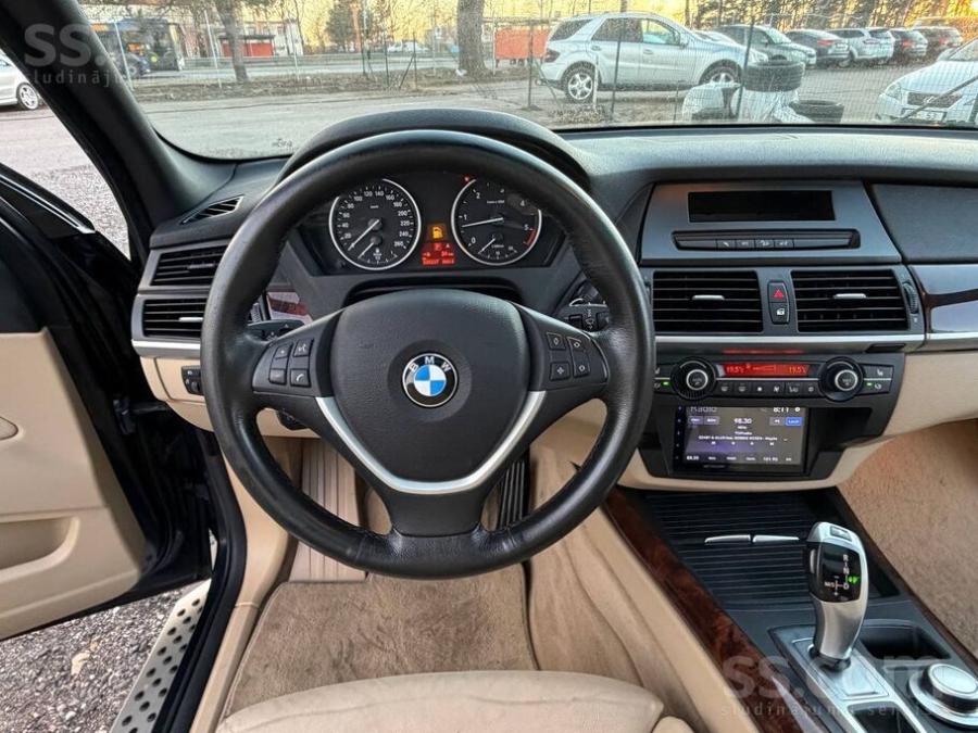 Синий БМВ Х5 2008 в Рига, объемом двигателя 3.00 л и пробегом 0 тыс. км за 8550 €, фото 15 на AUTOMOTO.COM.LV