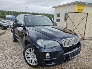 Zils BMW X5 2008 Viļņa, ar dzinēja tilpumu 2.99 L un nobraukumu 264 tūkst. km par 8690 €, foto  vietnē AUTOMOTO.COM.LV