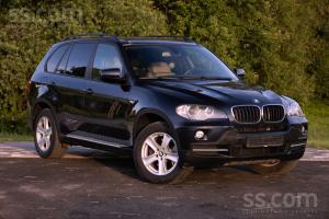 Blue BMW X5 2008 in Jelgava, with an engine capacity of 3.00 L and mileage of 252 thousand km for 8850 €, photo 3 on AUTOMOTO.COM.LV