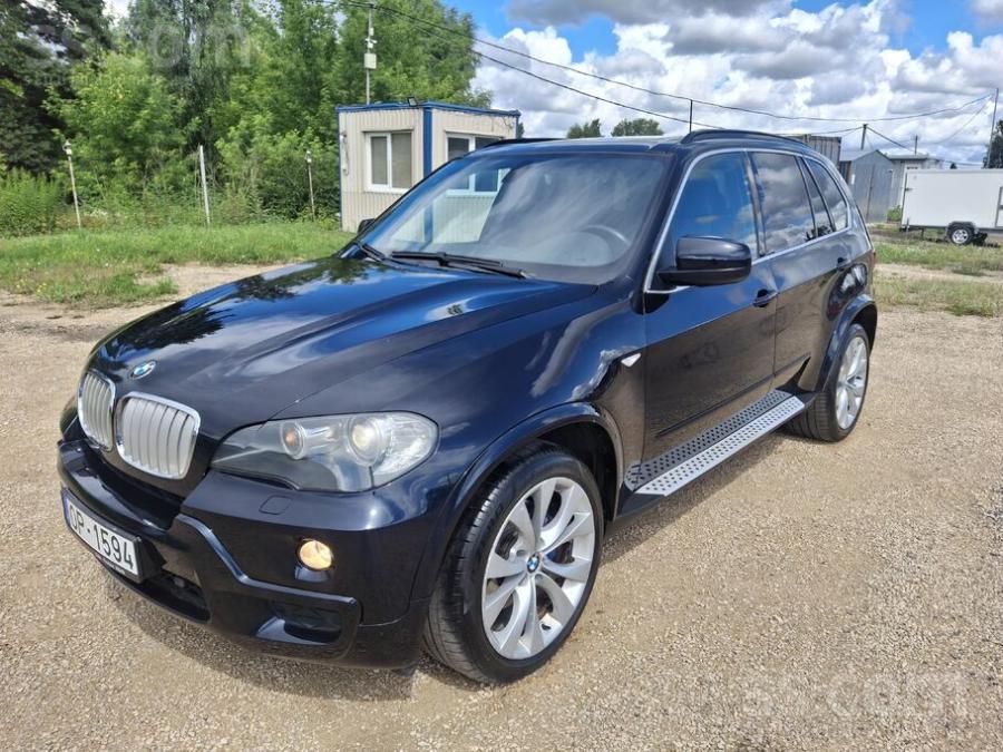 Zils BMW X5 2008 Rīga, ar dzinēja tilpumu 3.00 L un nobraukumu 309 tūkst. km par 9995 €, foto 1 vietnē AUTOMOTO.COM.LV