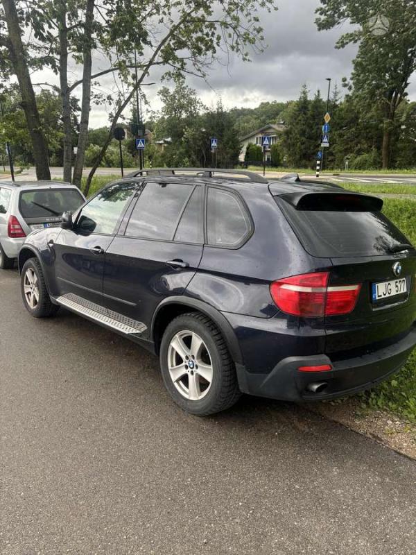 Синий БМВ Х5 2008 в Алитус, объемом двигателя 2.99 л и пробегом 350 тыс. км за 5200 €, фото 2 на AUTOMOTO.COM.LV