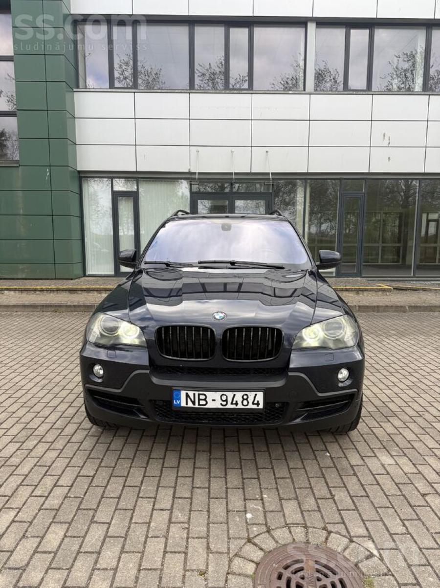 Zils BMW X5 2008 Rīga, ar dzinēja tilpumu 3.00 L un nobraukumu 322 tūkst. km par 8999 €, foto 3 vietnē AUTOMOTO.COM.LV
