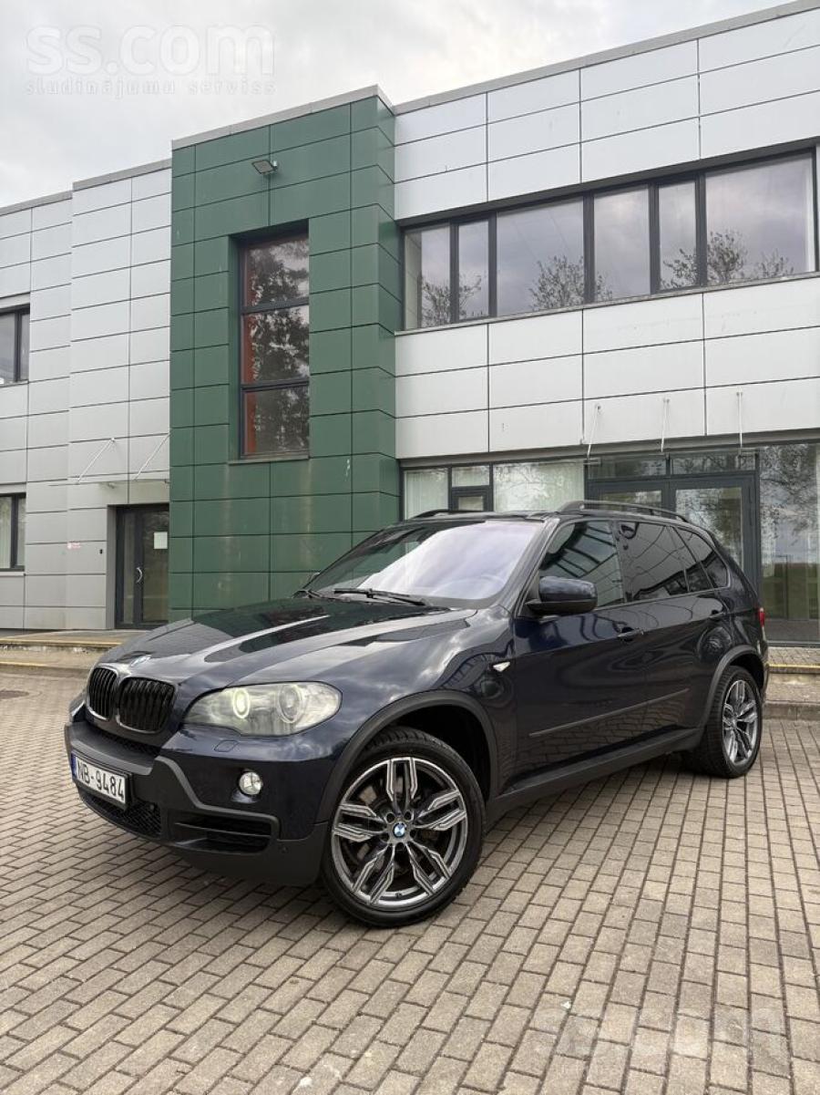 Zils BMW X5 2008 Rīga, ar dzinēja tilpumu 3.00 L un nobraukumu 322 tūkst. km par 8999 €, foto 4 vietnē AUTOMOTO.COM.LV